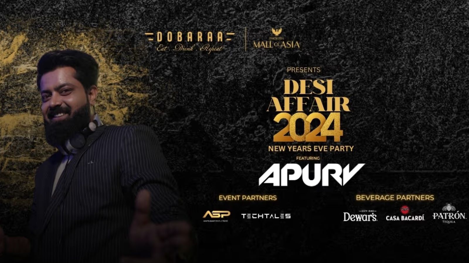 DESI AFFAIR NEW YEAR EVE PARTY BY DJ APURV AT DOBARAA | NY2025 – Fun & Entertainment